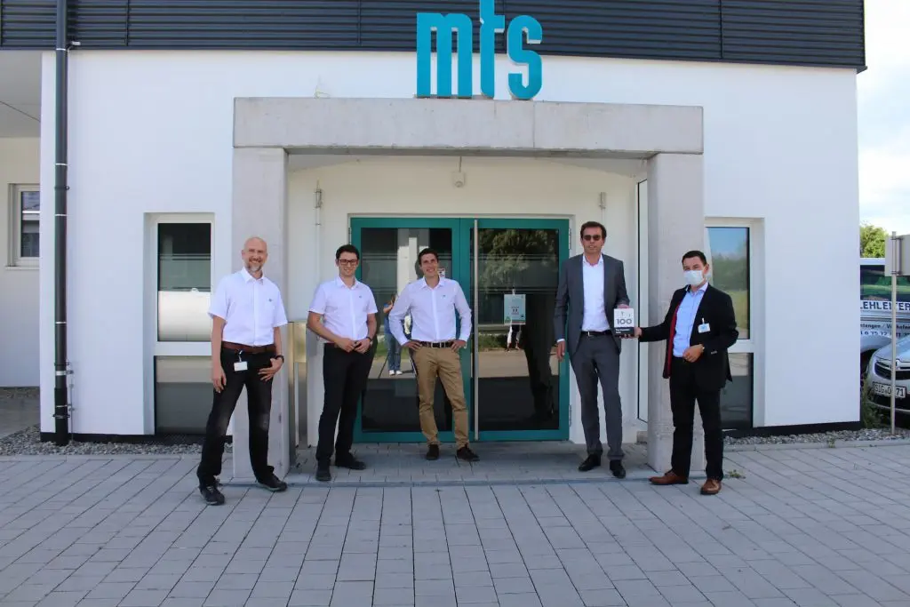 Top 100 Innovator Preisübergabe | mts stacking systems