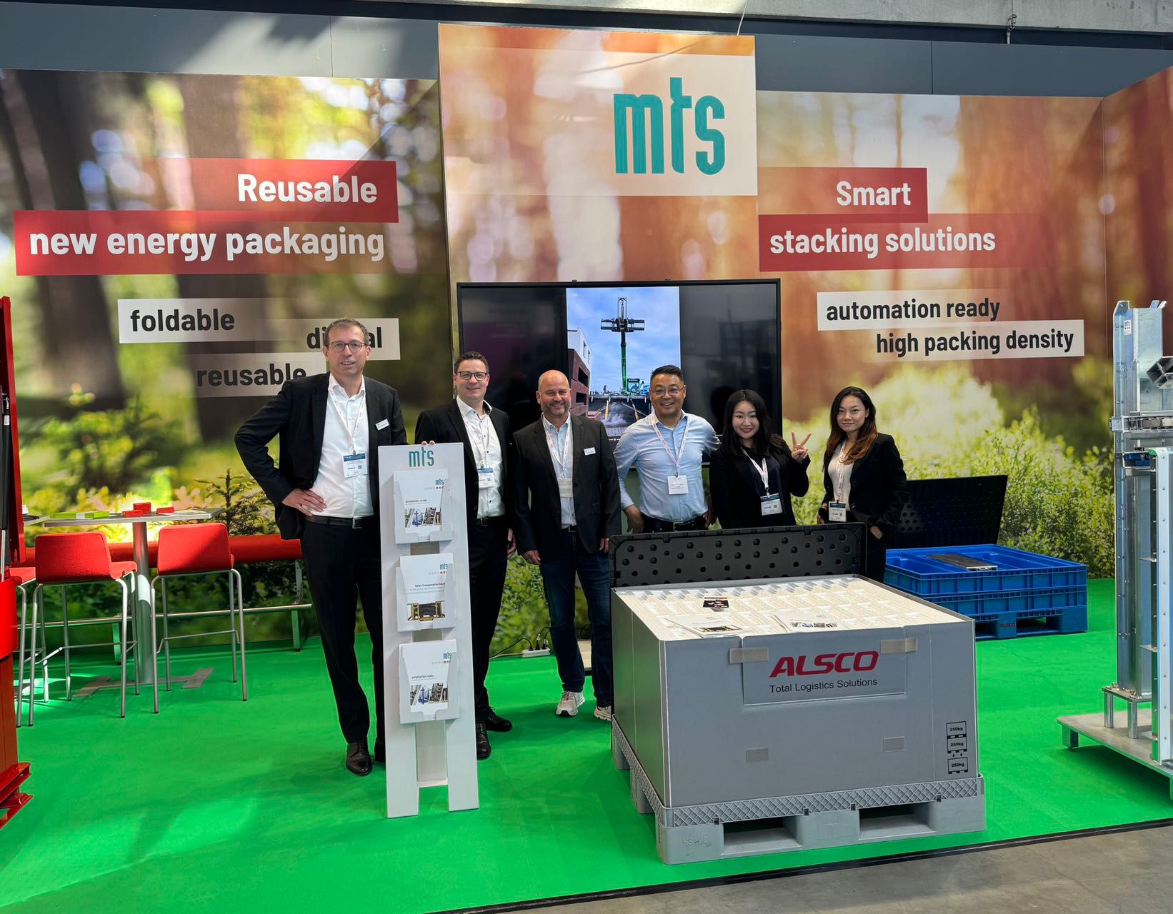 mts - Stacking columns, racks, LCA and load carriers